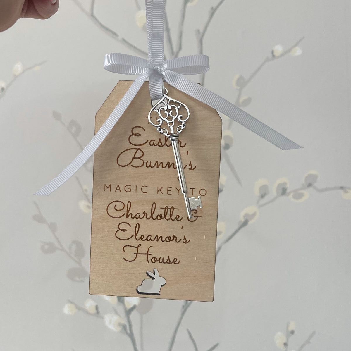 Personalised Easter Bunny Magic Key – Blossom Tree Party